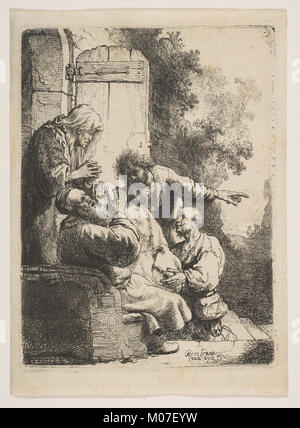 This artwork depicts the moment when Joseph's coat is brought to Jacob ...