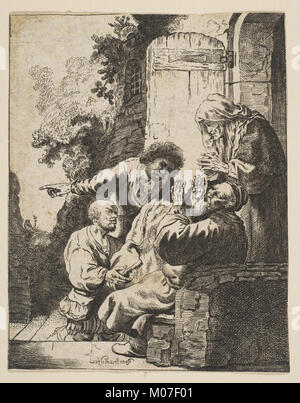 This artwork depicts the moment when Joseph's coat is brought to Jacob ...