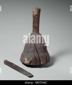 This mallet is an ancient tool, demonstrating material use, design, and ...