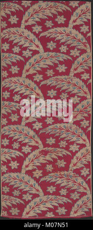 This loom width with a serrated leaf design from the MET collection ...