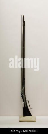 A matchlock gun from the MET collection, representing an early firearm ...