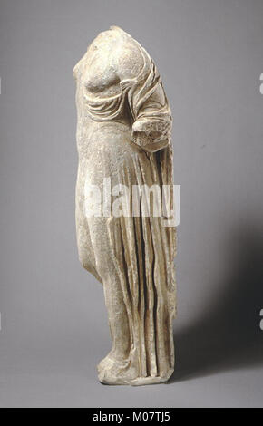 This marble statue represents Aphrodite, known as Venus Genetrix, the ...