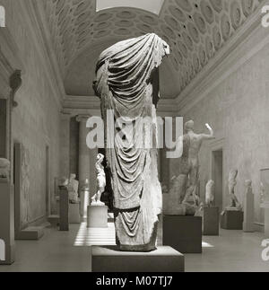 This marble statue of Aphrodite, known as the Venus Genetrix, is a ...