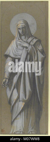 The 'Mater Dolorosa' depicts the sorrowful Virgin Mary, a common theme ...