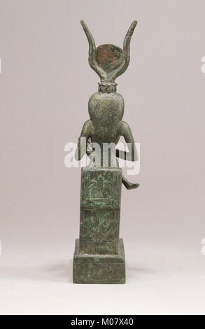 This artwork depicts Isis and Horus as mother and son, illustrating ...