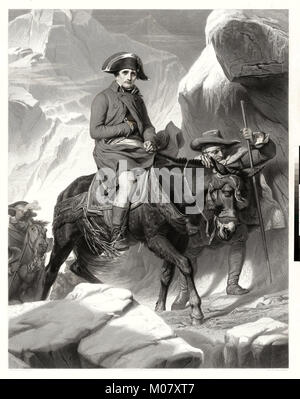 'Napoleon Crossing the Alps' is a famous painting by Jacques-Louis ...