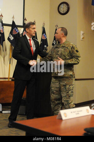 Major General Patrick J. Reinert, right, and Chaplain (Maj.) Stephen ...