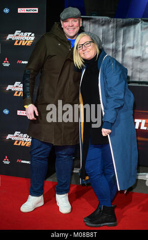 Tom Kerridge and Beth Kerridge attending the World Premiere of Fast ...