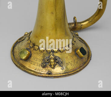 The natural trumpet in D is a historical brass wind instrument used in ...