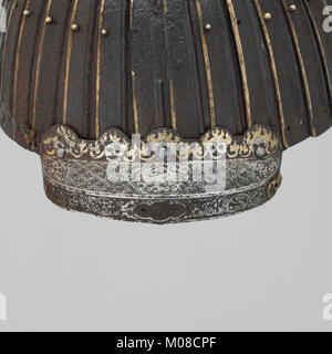 This multi-plate helmet, composed of thirty-one lames, represents a ...