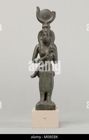 This depiction of Isis and Horus emphasizes the mother-child bond ...