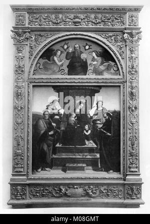 Raphael, Madonna and Child Enthroned with Saints 1504 Oil on panel. Metropolitan Museum of Art ...