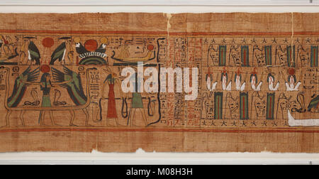 The Netherworld Papyrus of Gautsoshen is an ancient Egyptian artifact ...