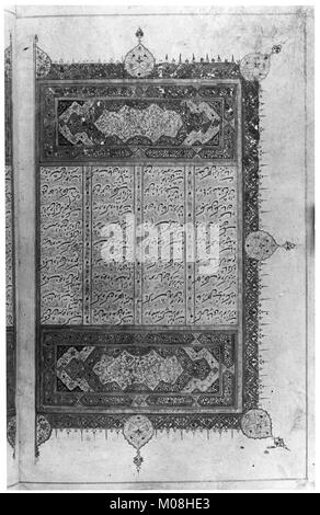 The Khamsa of Nizami is a manuscript containing Persian poems ...