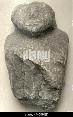 This magical figure of a captive is an ancient artifact, showcasing a ...