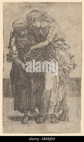 This painting depicts Judith holding the severed head of Holofernes, a ...