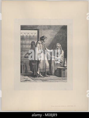 This artwork from *The Story of Jacob* depicts the biblical moment when ...