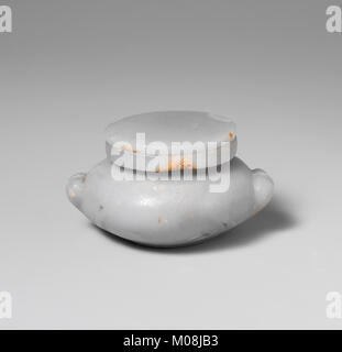 A Kohl jar, a container used for storing Kohl, a powdered eye makeup ...