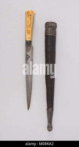 This Kard knife with sheath illustrates historical weaponry ...