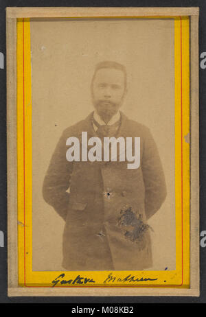 Mathieu. Gustave. (avec une barbe postiche) 1880s–90s Alphonse ...