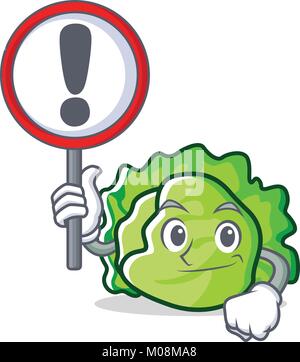 Bring board lettuce character cartoon style Stock Vector Image & Art ...