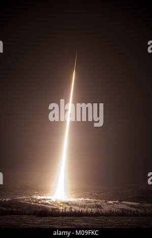 Black Brant IX sounding rocket Stock Photo - Alamy