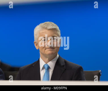 Bochum, Germany. 19th Jan, 2018. ThyssenKrupp annual general meeting ...