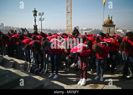 University students on initiation rituals of freshmen, known in ...