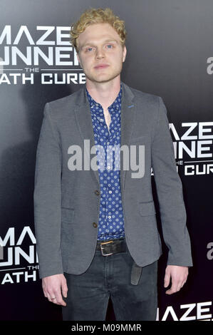 Joe Adler at 20th Century Fox's "Maze Runner: The Death Cure" Fan ...