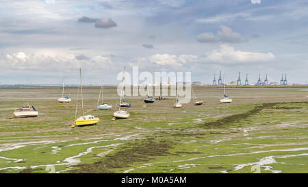 Lower Halstow, River Medway, Kent, England, UK Stock Photo - Alamy