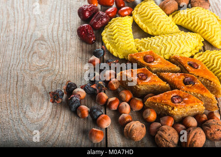 Eastern sweets for Novruz holiday Stock Photo - Alamy