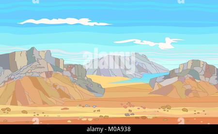 Hand drawing mountain ranges in engraving style. Vintage mountains ...