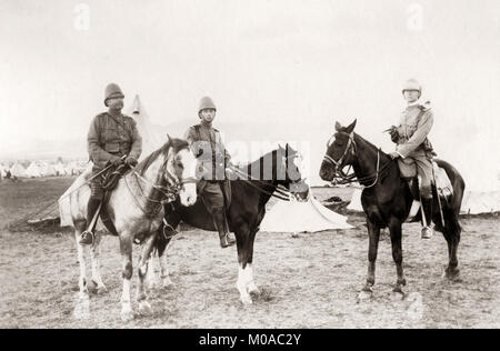 1880's India - mounted British army officers Stock Photo - Alamy