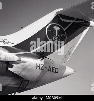 tail-fin of a Saudi Arabian Airlines Boeing 747-400 Stock Photo - Alamy
