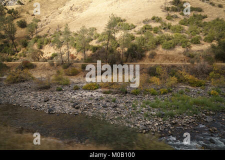 merced river on warm autumn day, california Stock Photo - Alamy