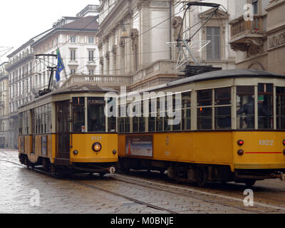 Milan, Italy - January 1, 2013: people gathers in front of Duomo Milan ...