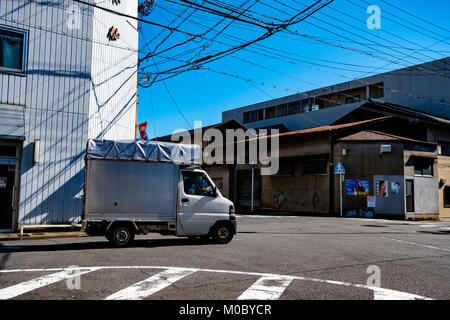 JAPAN Small Japanese van made for domestic market. Kamakura. photo by ...