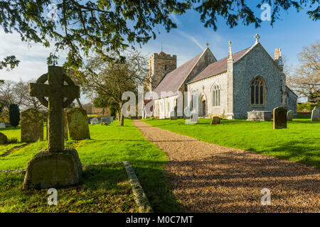 Laughton village church, East Sussex, England Stock Photo - Alamy