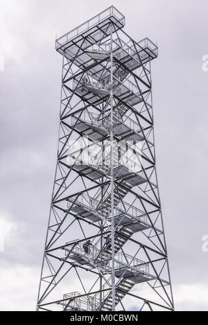 Lookout tower in Mamerki (German: Mauerwald) bunker complex - former ...
