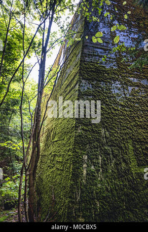 Giant bunker in Mamerki (German: Mauerwald) bunker complex - former ...