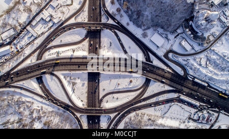 Turbine traffic interchange in Kiev, Ukraine Stock Photo - Alamy