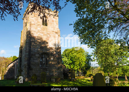 St Mary le Ghyll Church, Barnoldswick, Lancashire, England, UK Stock ...