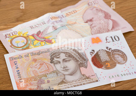 New ten pound note featuring Jane Austen, the only woman except the ...