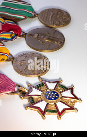 World War Two veterans medals Stock Photo - Alamy
