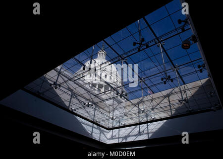 The U.S. Capitol building is seen Jan. 12, 2026. (Francis Chung ...