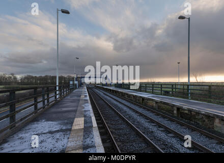 Hartlepool train station Stock Photo - Alamy