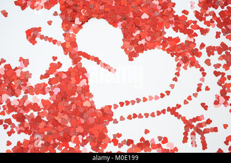 Heart,shaped,Valentine's Day,double-layered,chocolate,cake,with flowers ...