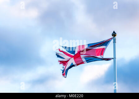 Torn British flag Stock Photo: 38299053 - Alamy