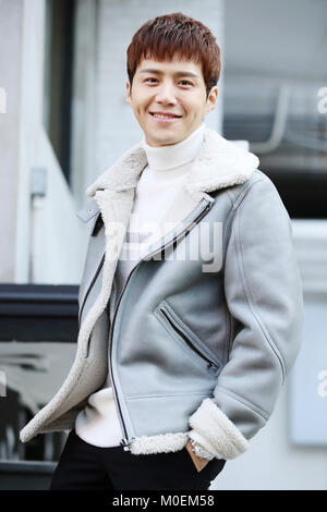22nd Jan, 2018. S. Korean actor Kim Sun-ho South Korean actor Kim Sun ...