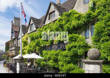 The Old Bell hotel Malmesbury, Wiltshire, England, UK reputedly England ...